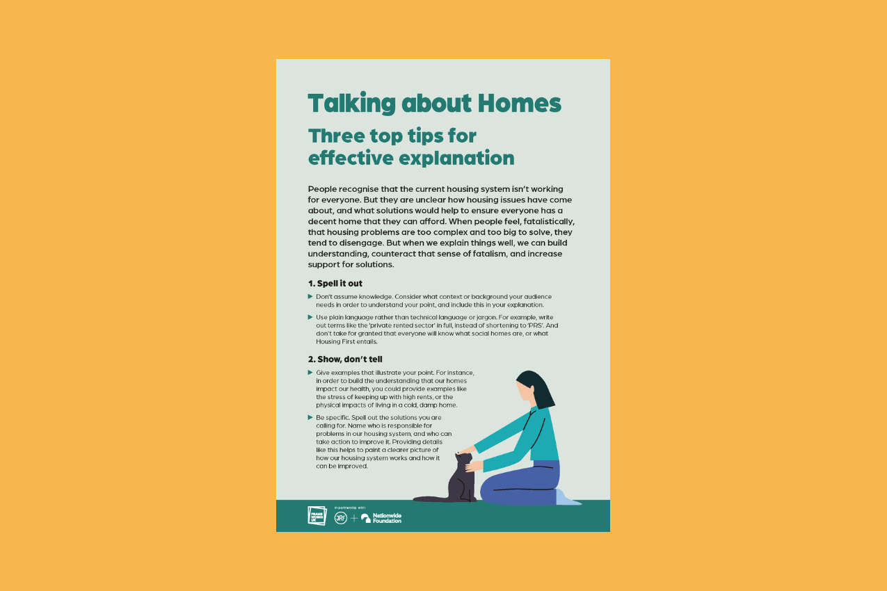 Talking about homes: Three top tips for effective explanation ...